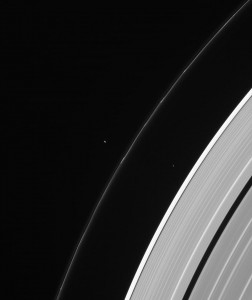 Saturn’s mini moons Pandora and Atlas dwarfed by rings – Astronomy Now