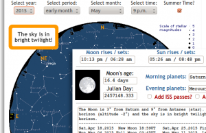 New interactive website tools for observers – Astronomy Now