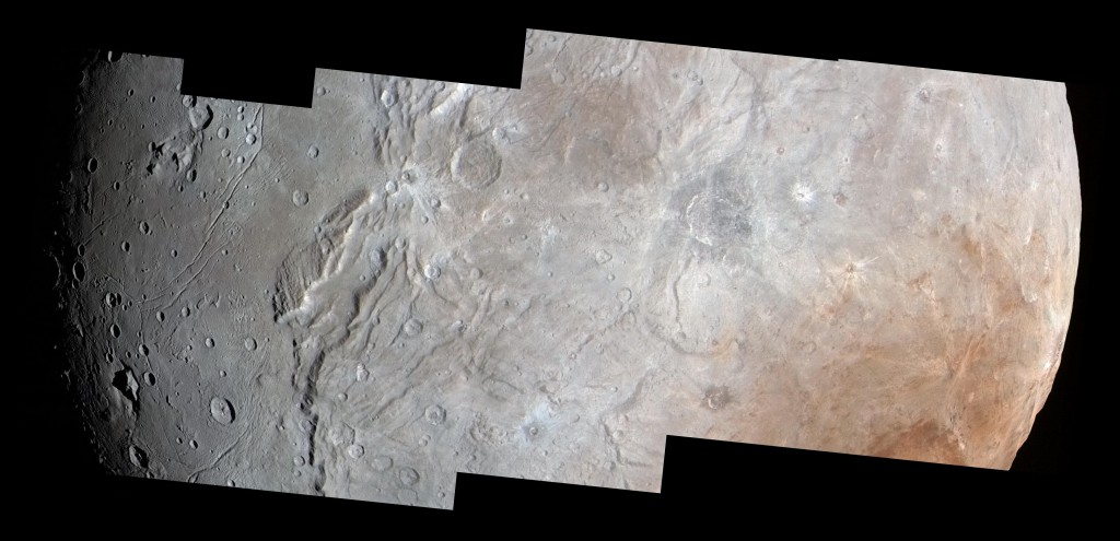 Pluto’s big moon Charon reveals a colourful & violent history ...