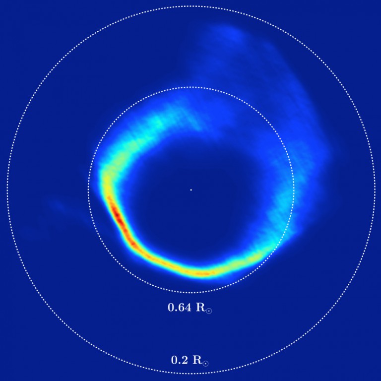 Asteroid ripped apart to form star’s glowing ring system – Astronomy Now