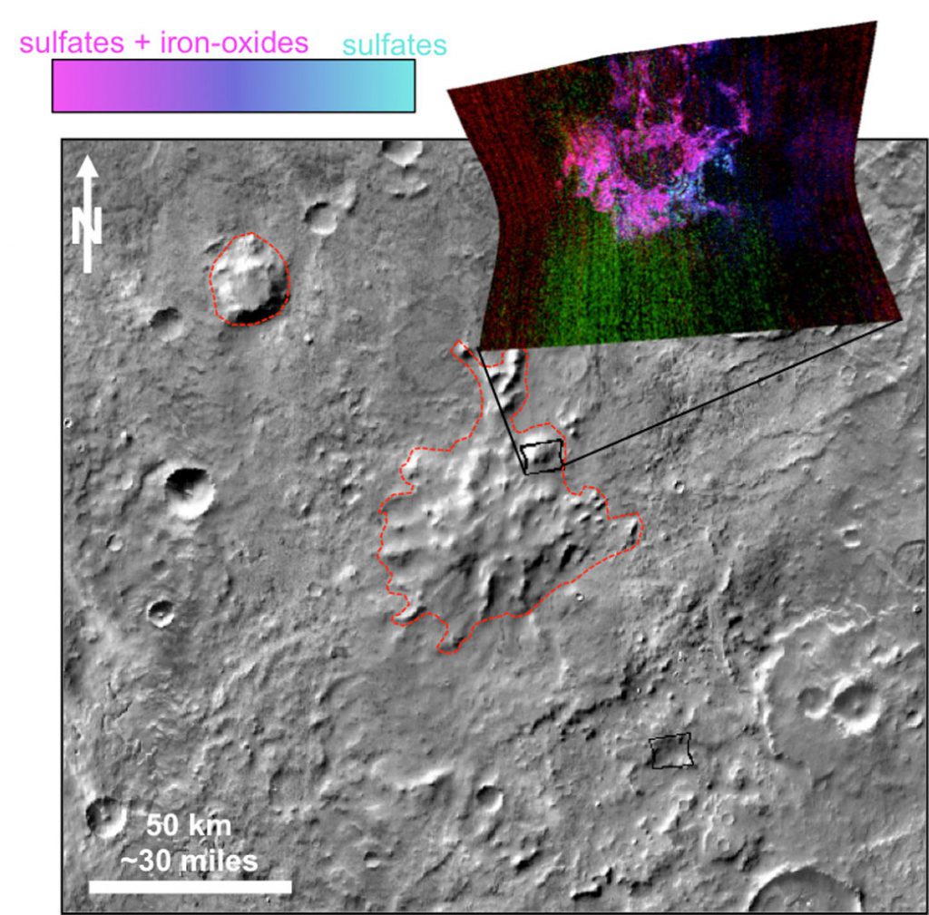 Evidence builds for ancient under-ice volcanoes on Mars – Astronomy Now