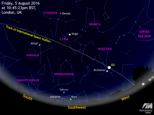 See the International Space Station glide over the UK – Astronomy Now