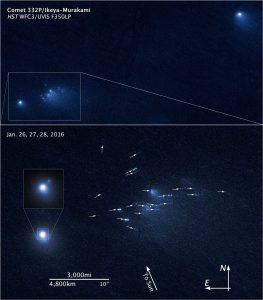 Astronomers capture best view ever of disintegrating comet – Astronomy Now