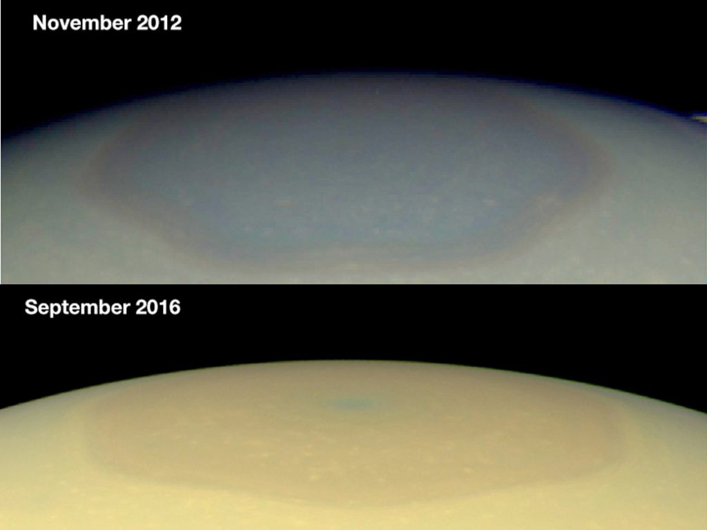 Saturn’s clouds run deep, rings may rain organics – Astronomy Now