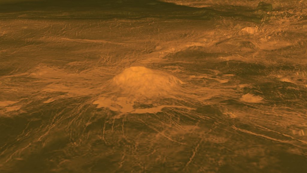 Recently active lava flows from volcano Idunn Mons on Venus – Astronomy Now