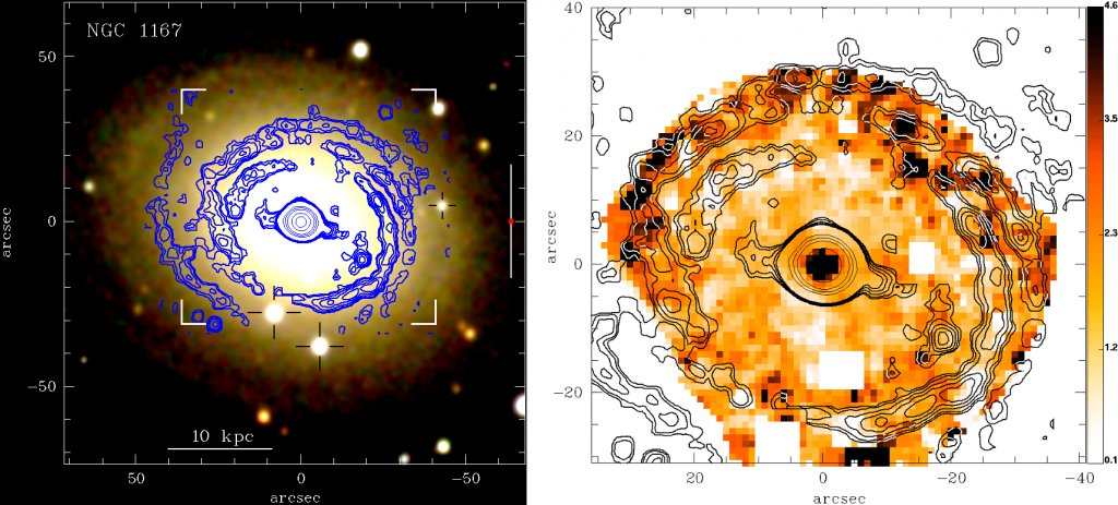 Spiral-like patterns of star formation discovered in old galaxies ...
