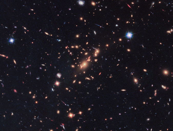 Hubble captures extremely remote galaxy cluster – Astronomy Now