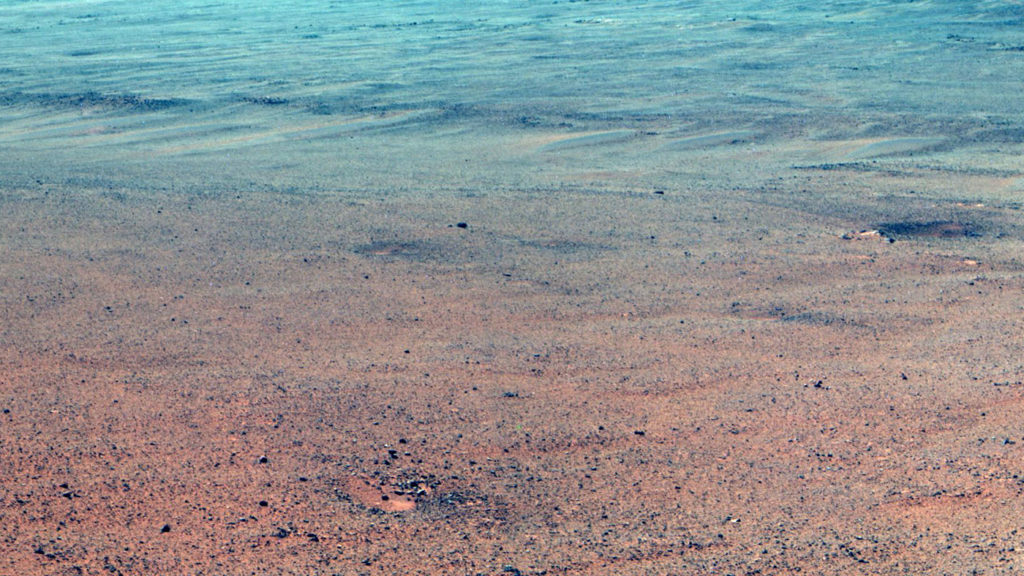 Mars rover Opportunity on walkabout near crater rim – Astronomy Now