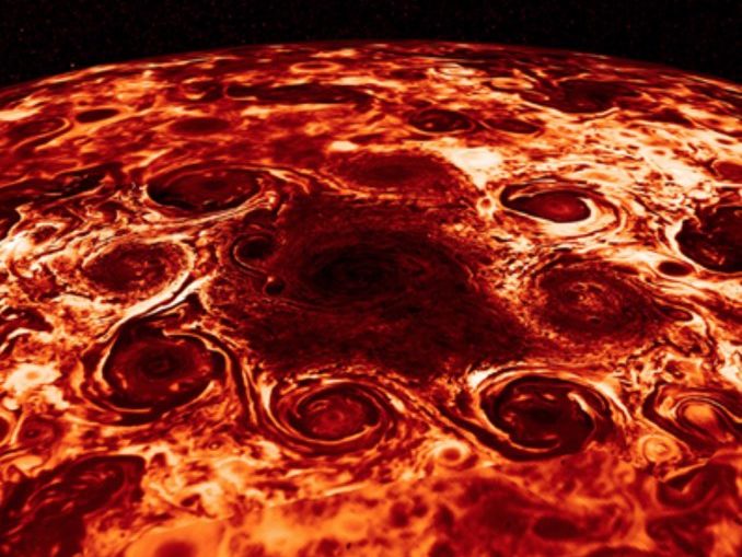 JunoCam images Jupiter’s north polar region – Astronomy Now JunoCam images Jupiter’s north polar region – Astronomy Now