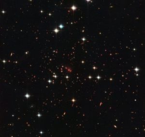 Hubble captures extremely remote galaxy cluster – Astronomy Now