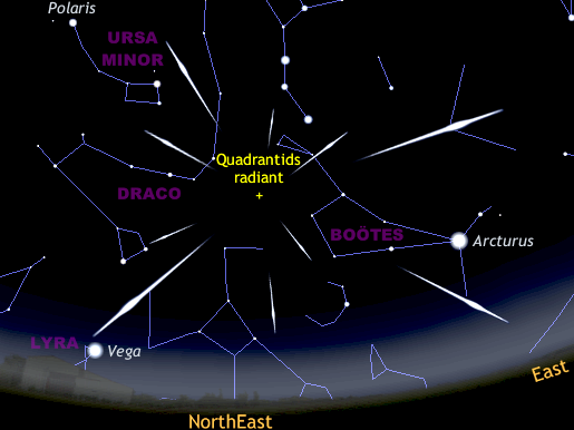 Don’t miss the Quadrantid meteor shower – Astronomy Now