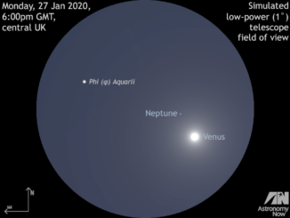 Venus dazzles at dusk and closes in on Neptune – Astronomy Now