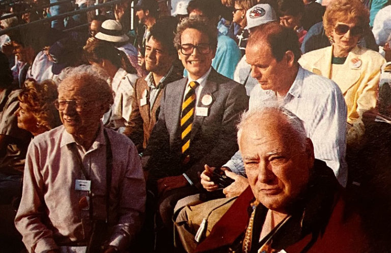 Patrick Moore reports on the launch of the Hubble Space Telescope ...