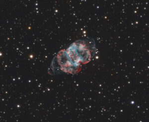 Track down Messier 76, the superb Little Dumbbell planetary nebula ...
