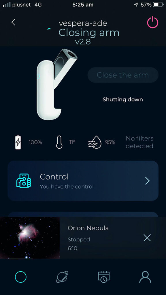 Vaonis Vespera. The observing station that’s an electronic marvel – Astronomy Now
