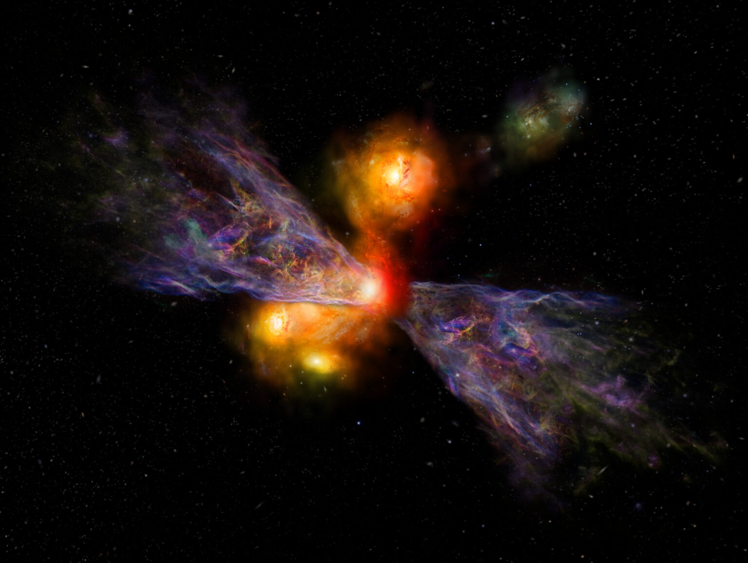 Caught in the act: the wind that could kill a galaxy – Astronomy Now